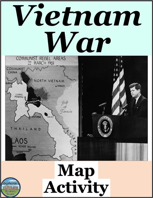The Vietnam War Map Activity