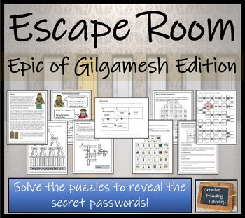 Epic of Gilgamesh Escape Room Activity