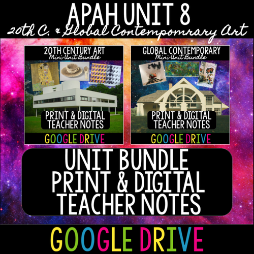 AP Art History Unit 8 Bundle: 20th C & Global Contemporary Art - Amped ...