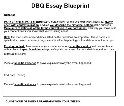 AP US History Document Based Question Blueprints and Strategy Guide ...