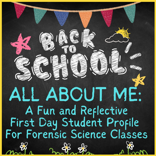Back to School Fun- All About Me- Student Worksheet for Forensic ...