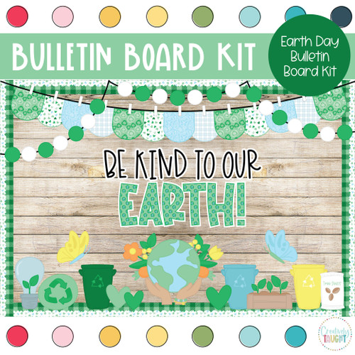 Earth Day - April Bulletin Board Kit by Creatively Taught - Amped Up ...