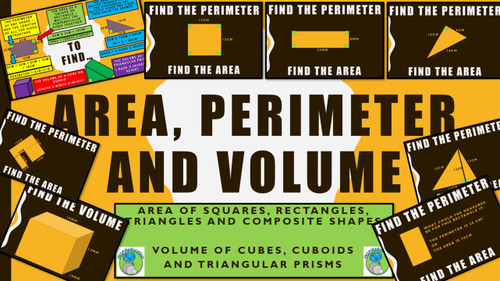 Area, Volume and Perimeter of 2D and 3D shapes - Amped Up Learning