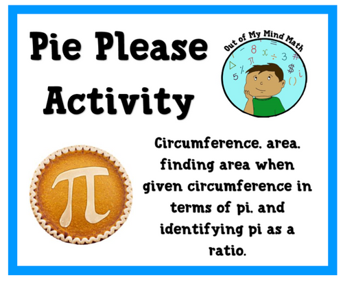 Pi Please Activity - Math