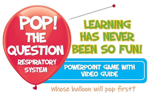 Pop the Question- Respiratory System Game! - Amped Up Learning