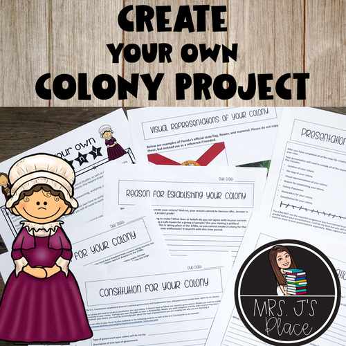 Create your own Colony Project - Amped Up Learning