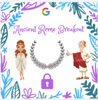 Ancient Rome Digital Breakout / Escape Room