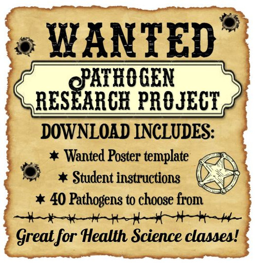 Most Wanted Pathogen- Microbe Research Project! Distance Learning ...