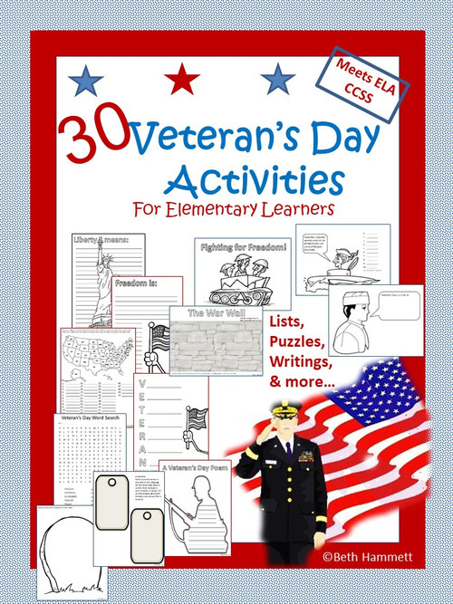 Veteran's Day Activities - Amped Up Learning