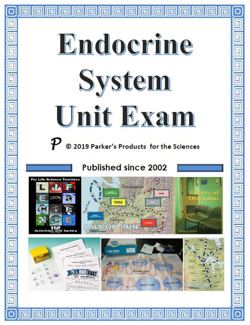 Endocrine System Unit Exam Set A-B - Amped Up Learning