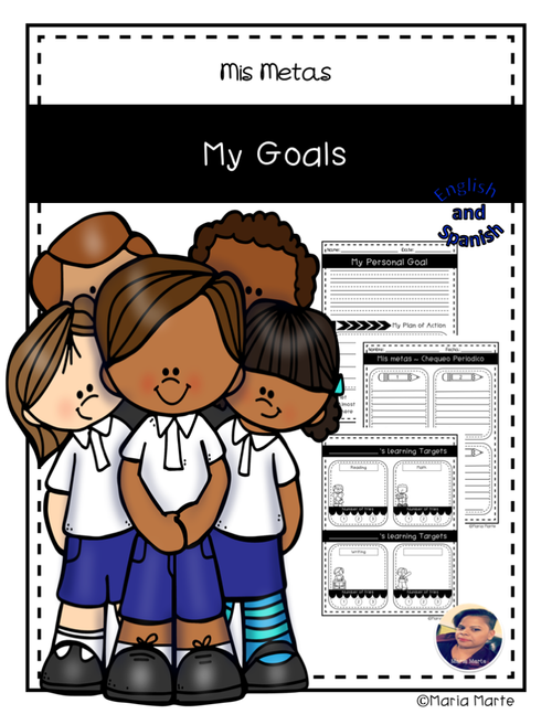 My Learning Goals // Mis Metas - Amped Up Learning