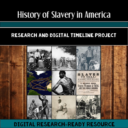 Slavery and the Slave Trade in America: US History Research and ...
