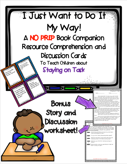 I Just Want to Do It My Way Book Companion Discussion Cards Story ...