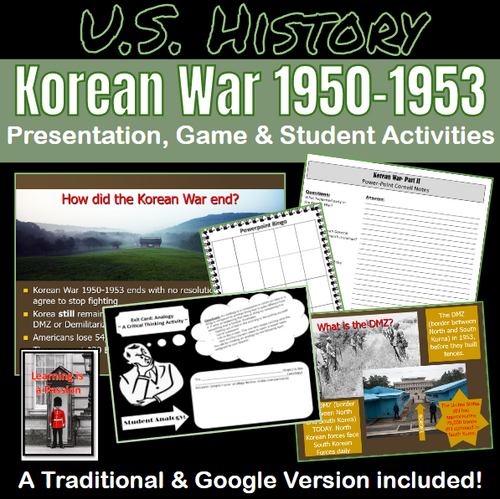 U.S. History | Cold War | Korean War | Presentation, Game & Creative ...