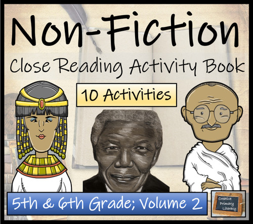 Non-Fiction Collection - Volume II - 5th & 6th Grade Close Reading ...