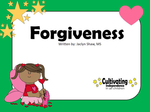 Forgiveness Social Story - Amped Up Learning