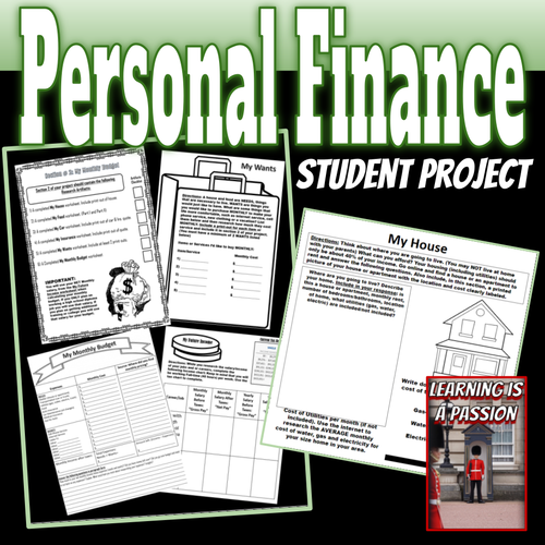 Economics | Personal Finance Student Project | Money Management - Amped ...