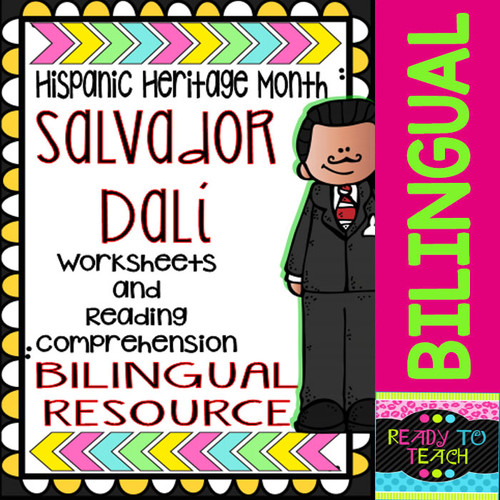 Hispanic Heritage Month - Salvador Dalí - Worksheets and Readings ...