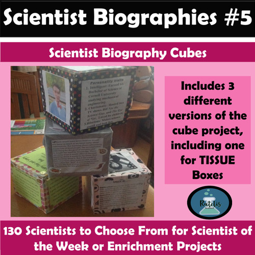 Scientist Biographies #5: Growth Mindset Research Project "Biocubes ...