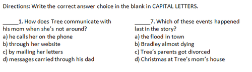 Stand Tall by Joan Bauer- Unit Test - Amped Up Learning