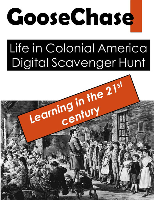 GooseChase: Life in Colonial America Digital Scavenger Hunt - Amped Up ...