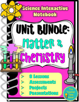 States of Matter Science Interactive Notebook Bundle - Amped Up Learning