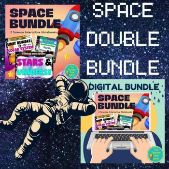 Space Interactive Notebook Complete Bundle - Amped Up Learning