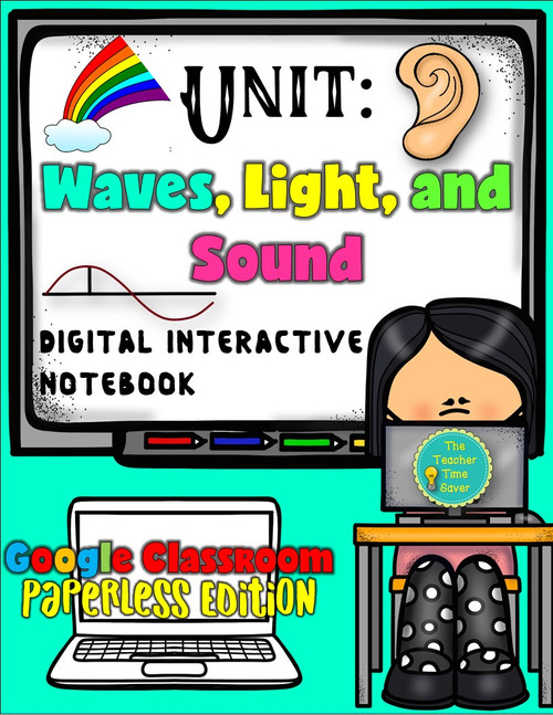 Light and Sound Waves Interactive Notebook Bundle | Physical Science ...