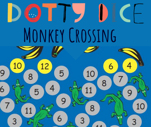 Monkey Crossing Counting and Addition activities - Amped Up Learning
