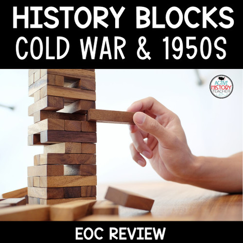 Cold War & 1950s Review Game History Blocks EOC Review - Amped Up Learning