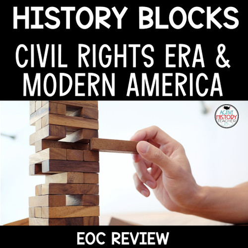 Civil Rights Era and Modern America Review Game History Blocks EOC ...