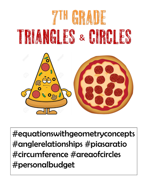 7th grade Triangles & Circles Unit - Amped Up Learning