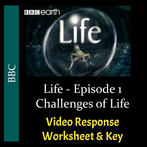 Life - Episode 01 - Challenges of Life - Video Response Worksheet & Key ...
