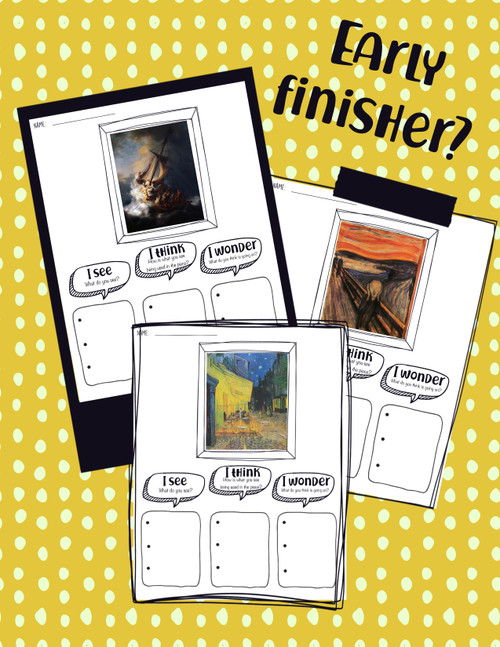 Analyzing Art for little ones!!! - Amped Up Learning