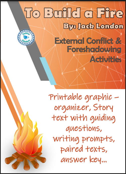 To Build a Fire - Jack London - Foreshadowing & External Conflict ...