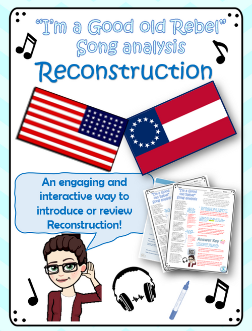 Reconstruction Song Analysis Activity - Amped Up Learning