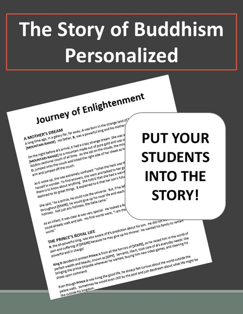 The Story of Buddhism Personalized - Journey of Enlightenment - Amped ...