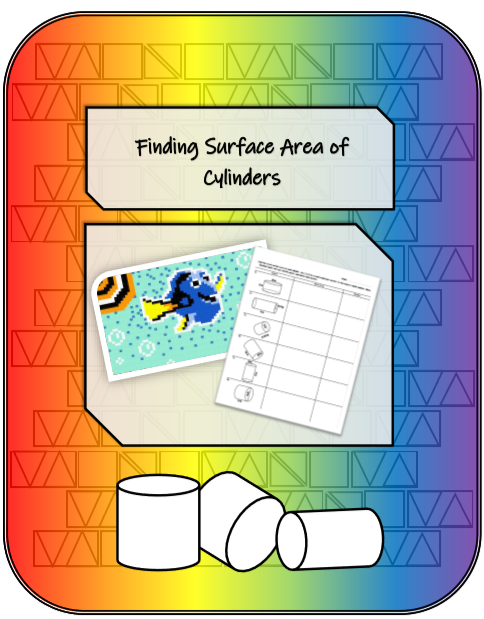 Surface Area of Cylinders Worksheet or Mini Breakout - Amped Up Learning