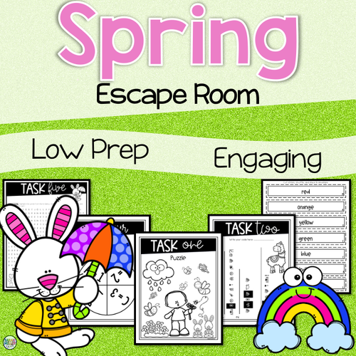 Spring Escape Room - Amped Up Learning