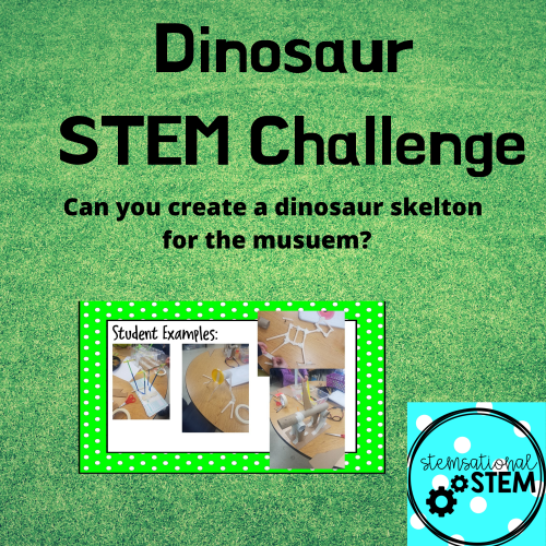 Dinosaur Skeleton STEM Challenge - Amped Up Learning