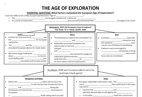 European Explorers - Amped Up Learning
