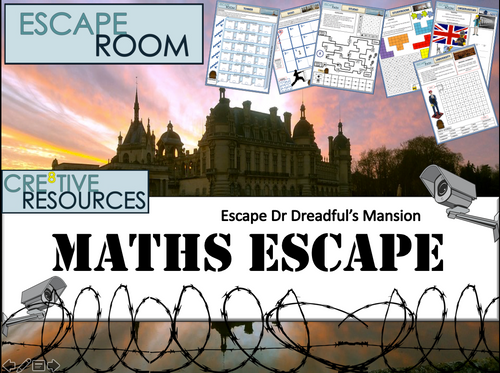 3rd Gen Maths Digital Escape Room - Amped Up Learning
