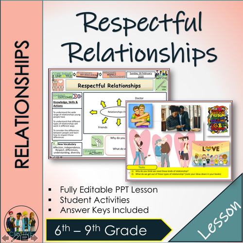 Respect and Relationships Lesson - Amped Up Learning