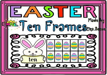 Easter Bunny Ten Frames - Amped Up Learning
