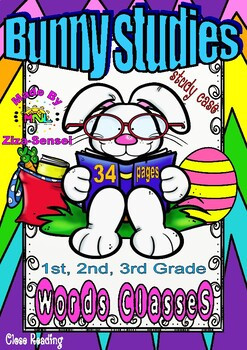 Easter Bunny Studies Word Classes/ Parts of Speech - Amped Up Learning
