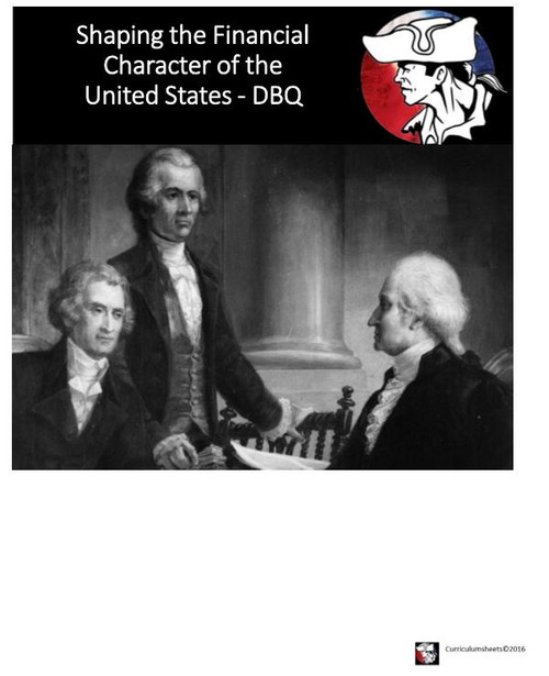DBQ - Early Economic Policy in the United States - Amped Up Learning