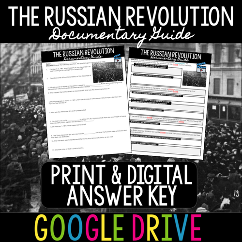 The Russian Revolution (2017) Documentary Guide - Amped Up Learning