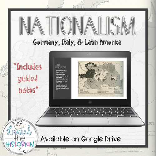 Nationalism Presentation:Germany, Italy & Latin America + Cloze Notes ...