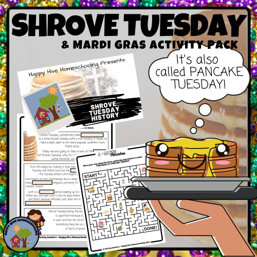 Mardi Gras / Shrove Tuesday - Amped Up Learning