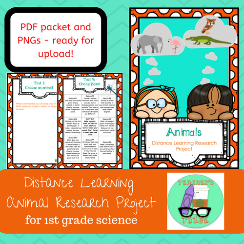 Distance Learning - Animal Research Project - Amped Up Learning